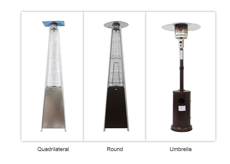 Outdoor Natural Gas Garden Patio Heater - PROLUXE